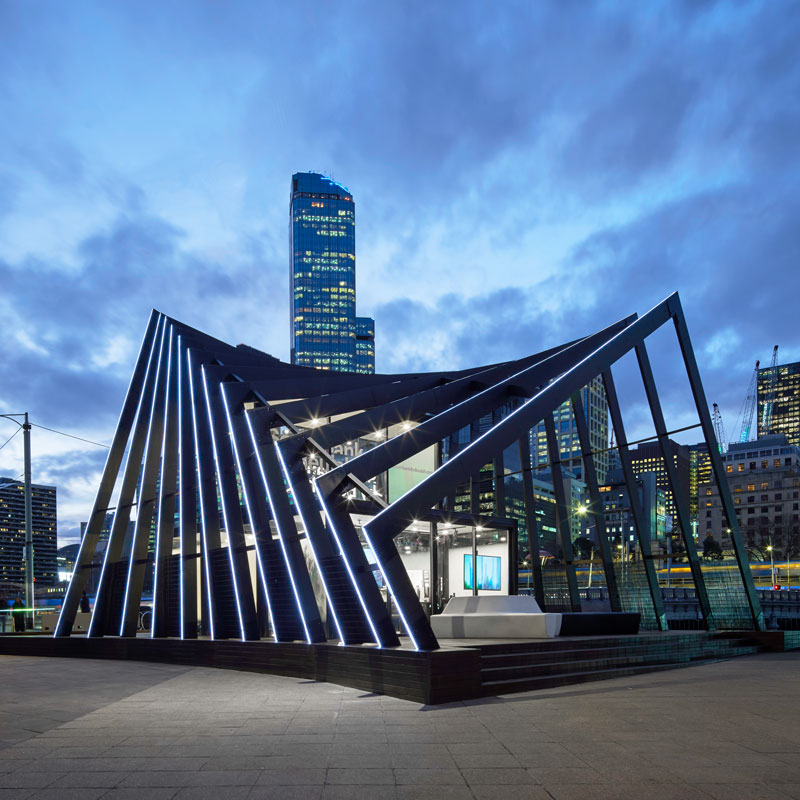 Ephemeral pavilion | Beulah International